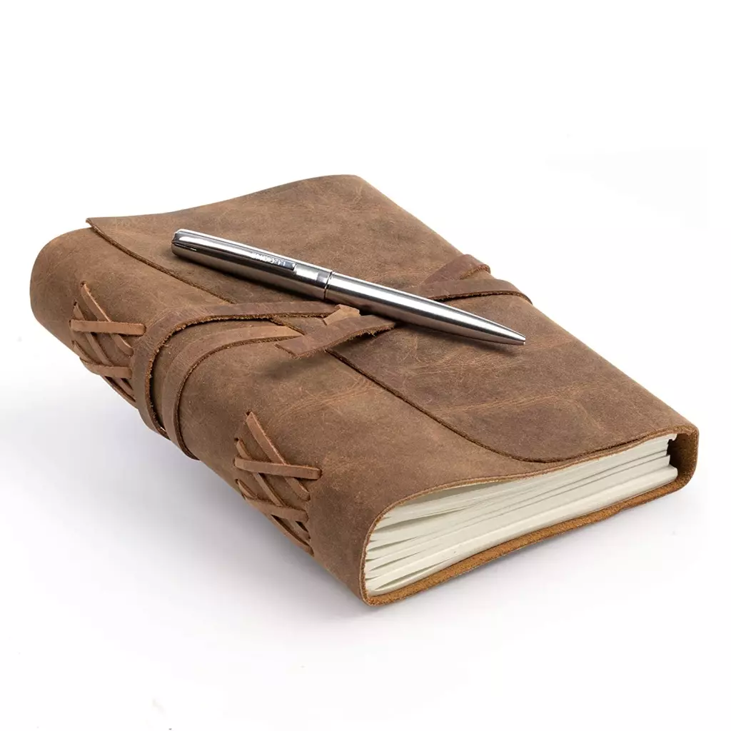 leather journal set, mokhoa oa ho tsieleha