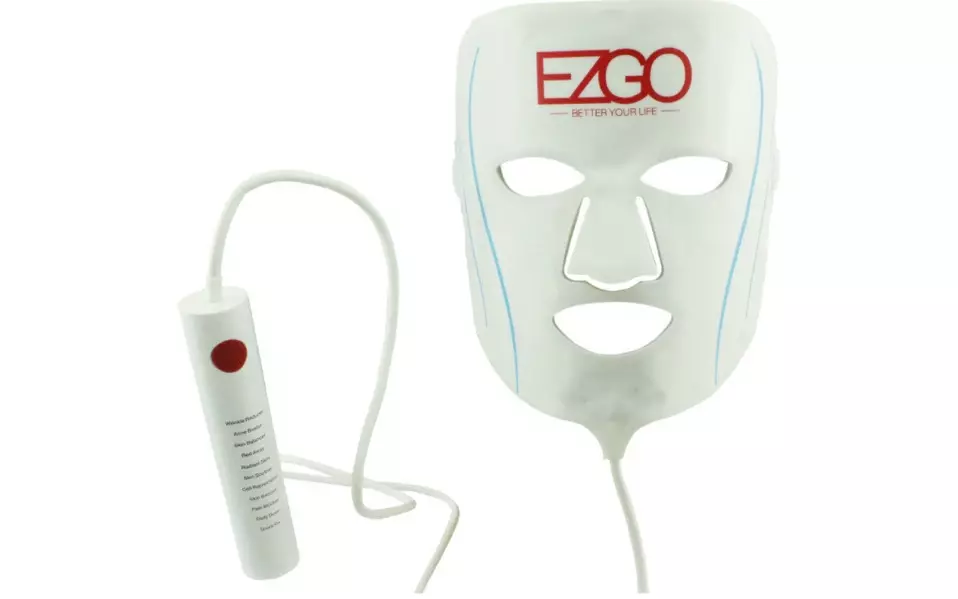 Aquesta màscara facial amb llum LED ofereix