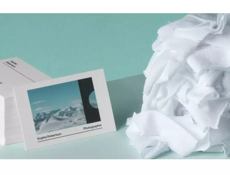 moo cotton business card