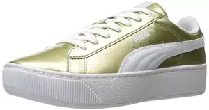 PUMA Women's Vikky Platform Metallic Fashion Sneaker