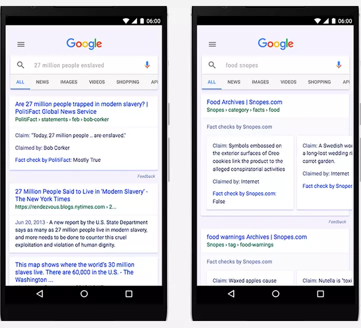 Google-ը պայքարում է կեղծ լուրերի հետ՝ փաստերի ստուգման նոր գործառույթով 14008_2