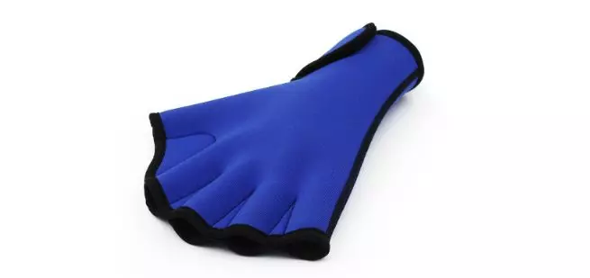 Webbed Aqua Gloves