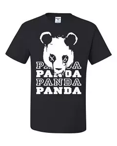 camicia di design panda