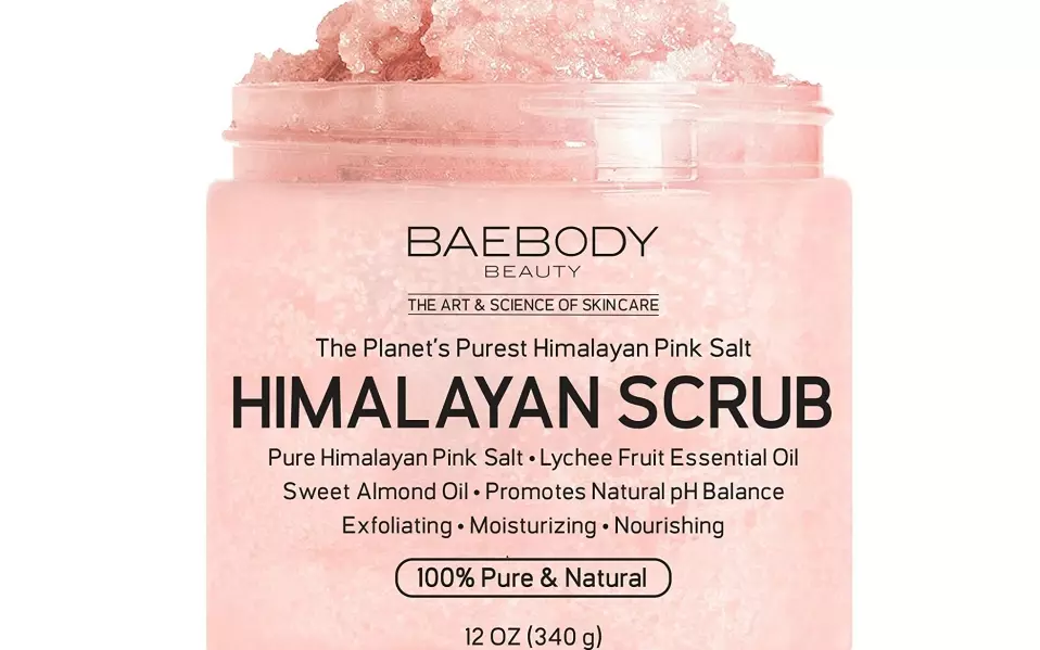 Ovaj piling od himalajske soli tvrtke Baebody