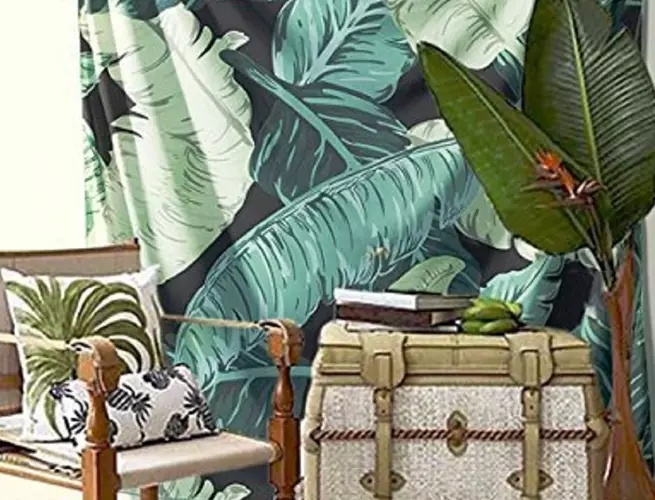 Tropical Leaf Bed Spread