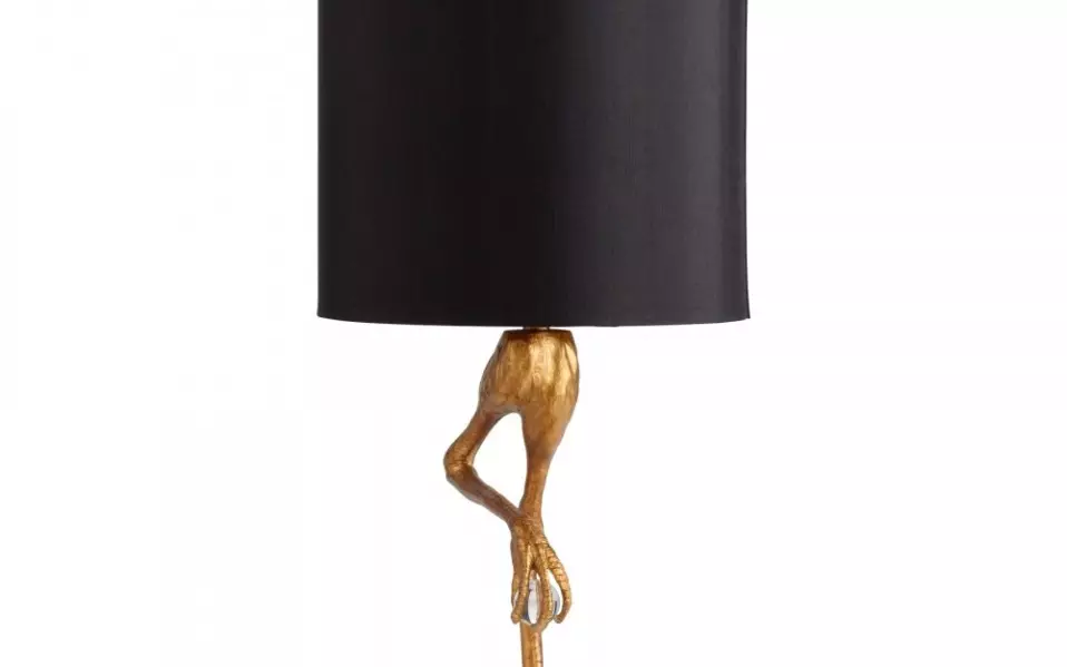 Gold Bird Lamp Ozzy