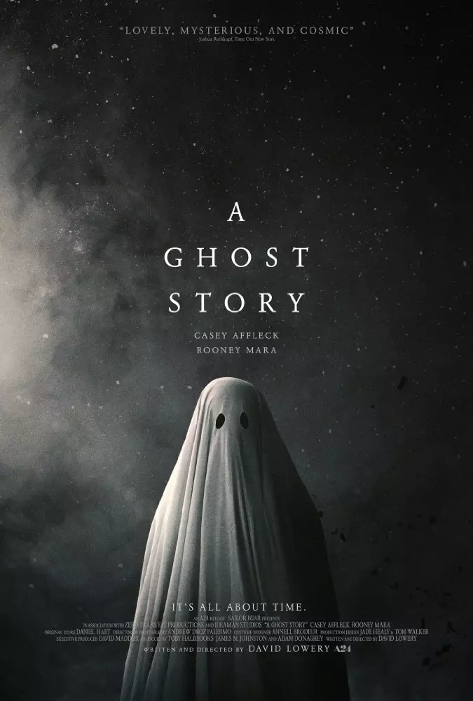 një poster filmi me histori fantazmë