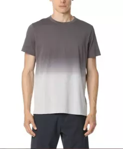 Teoria da camiseta masculina de dois tons