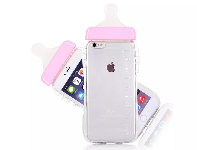 Silikoni Baby Pacifier iPhone Case