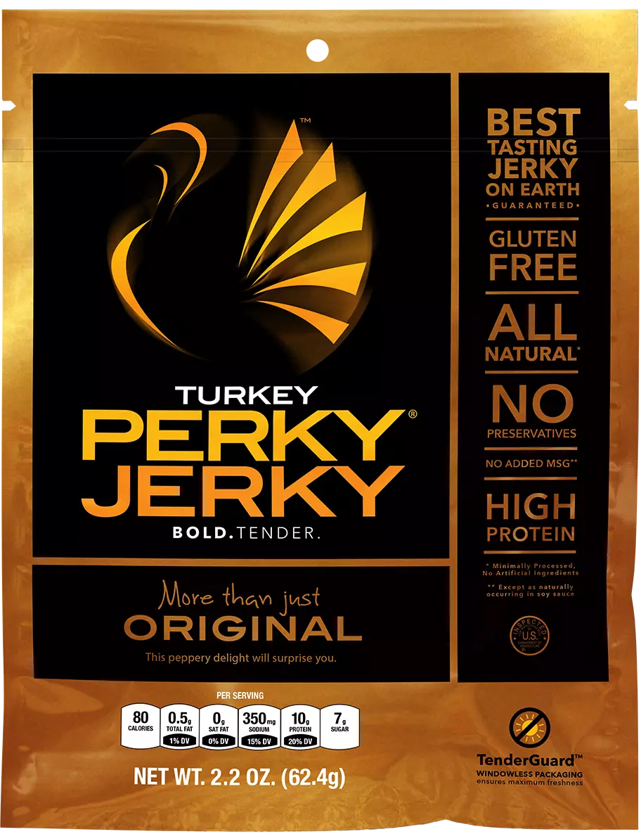 Turkey jerky perky jerky