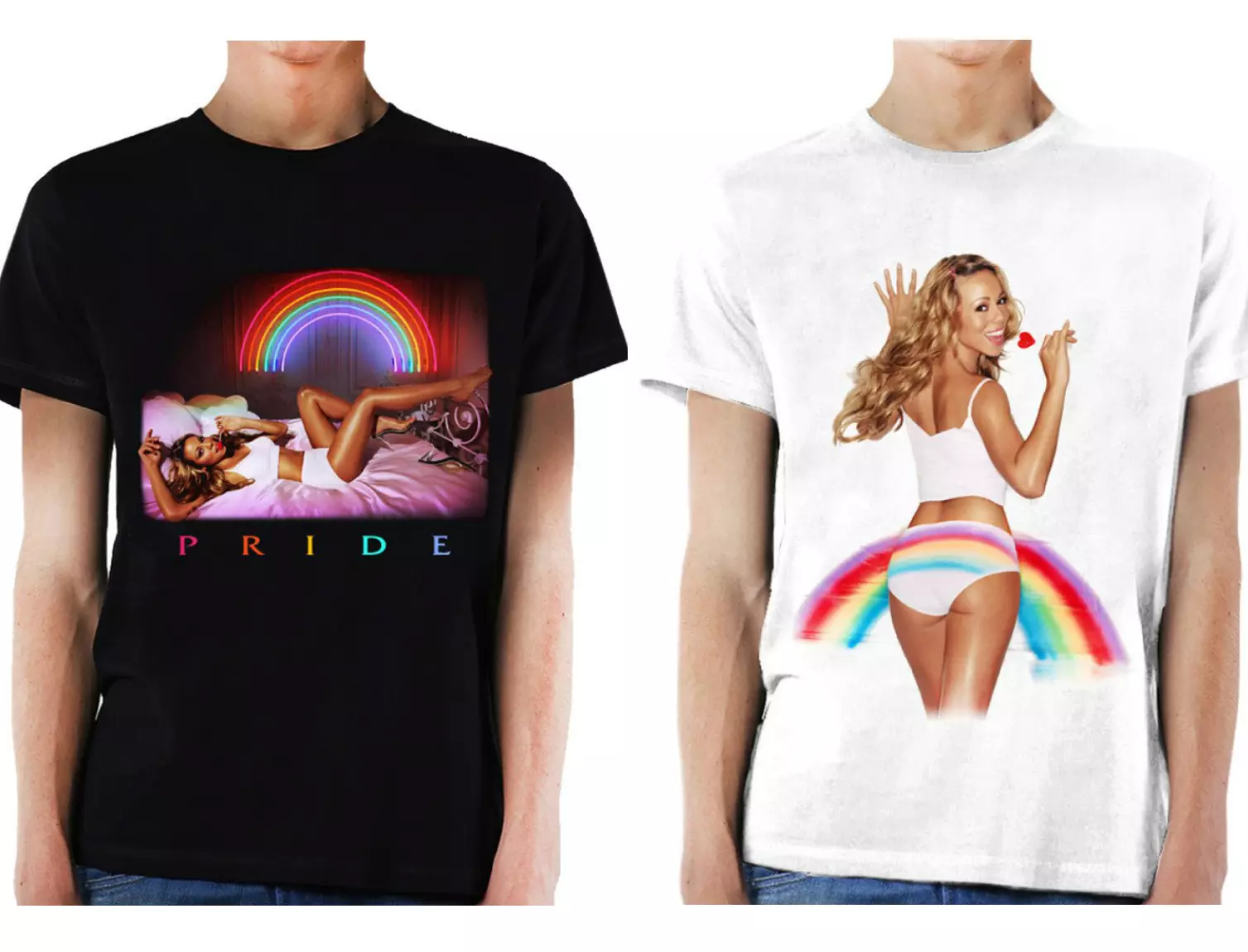 #MariahPride: Η Mariah Carey παρουσιάζει εμπορεύματα με θέμα το ουράνιο τόξο για την GLAAD 14445_2