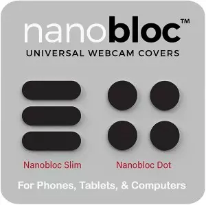 Cloriau gwe-gamera Nanobloc