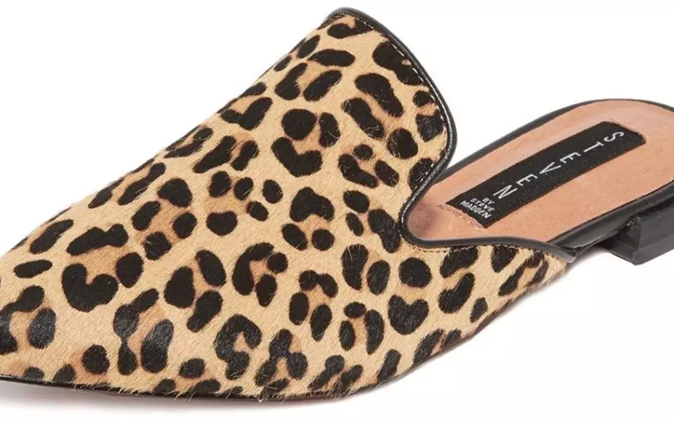 Ezek a Steve Madden leopárdmintás öszvérek