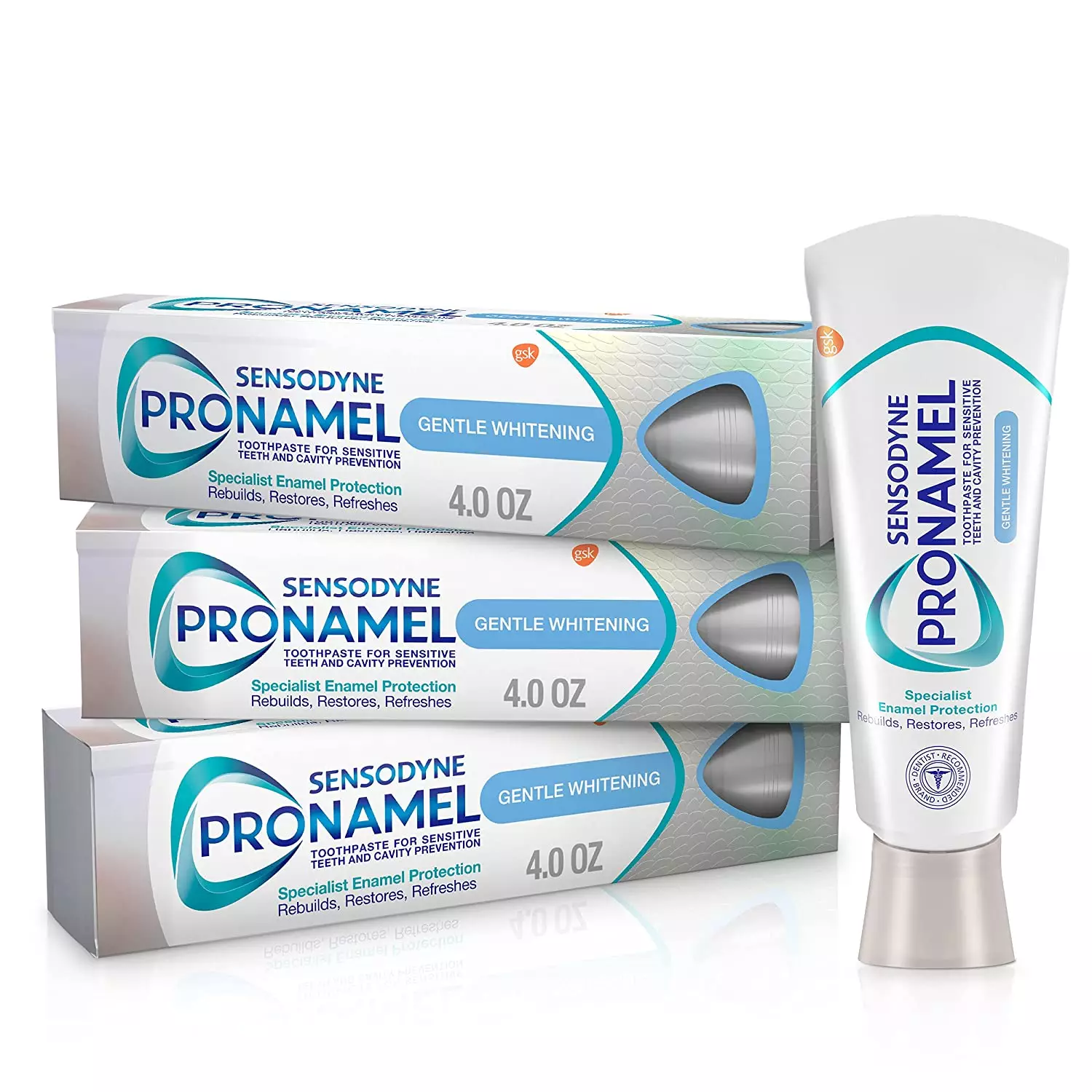 Sensodyne Pronamel нежна избелваща паста за зъби, опаковка от три; най-добрата избелваща паста за зъби, най-добрата паста за избелване, най-добрата избелваща паста за чувствителни зъби