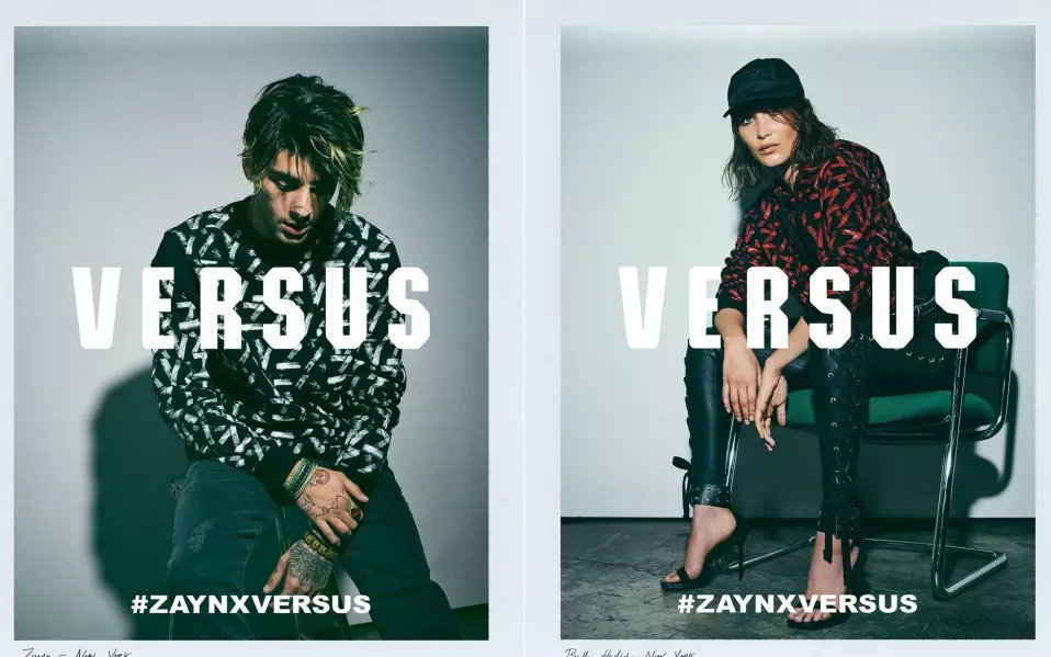 Zayn Versus Versace ስብስብን ጀመረ