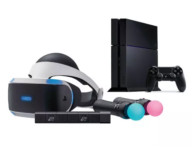 ଷ୍ଟେସନ୍ VR PS4 କନସୋଲ୍ ବଣ୍ଡଲ୍ ଖେଳନ୍ତୁ |