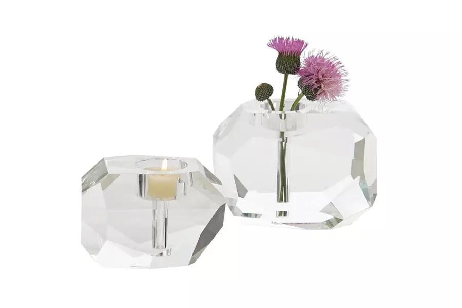 Ang Crystal Flower Vase na ito ay Hindi