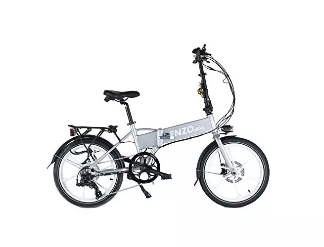 enzo electric folding bike