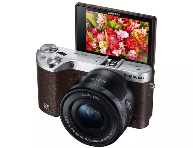 bezzrkadlový digitálny fotoaparát samsung NX500