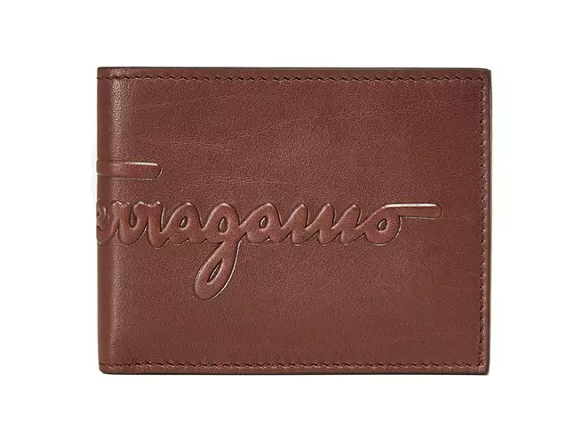 Salvatore Ferragamo's Debossed Wallet o le