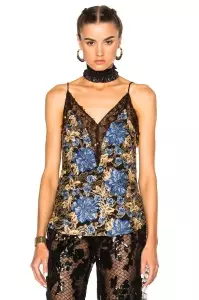 Rodarte embroidered floral lace camisole