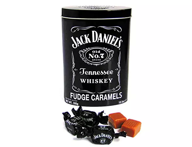 Jack Daniels Whiskey Fudge Caramels