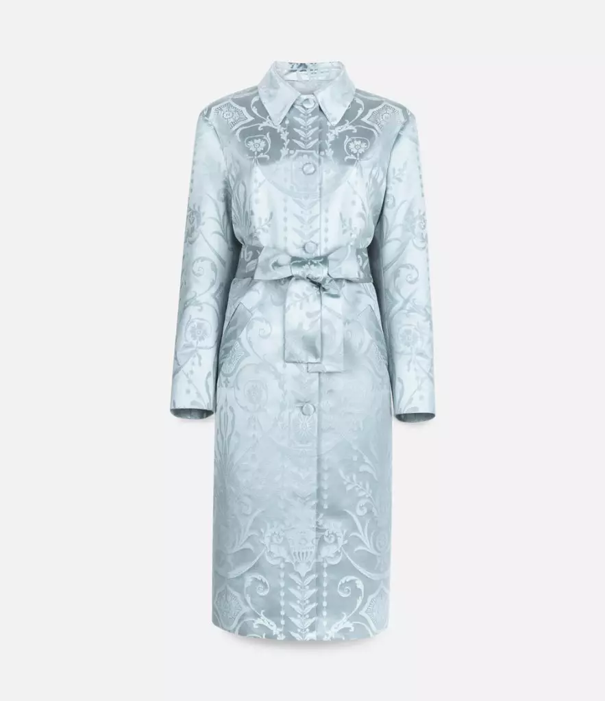 jacquard coat