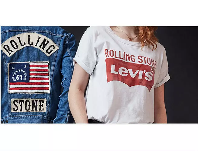 Levi's x Rolling Stones Kollektioun