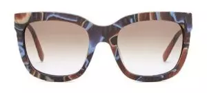 Missonis texturerade Cat Eye-solglasögon för kvinnor