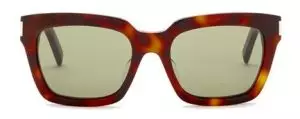 Dámské acetátové čtvercové sluneční brýle Saint Laurent
