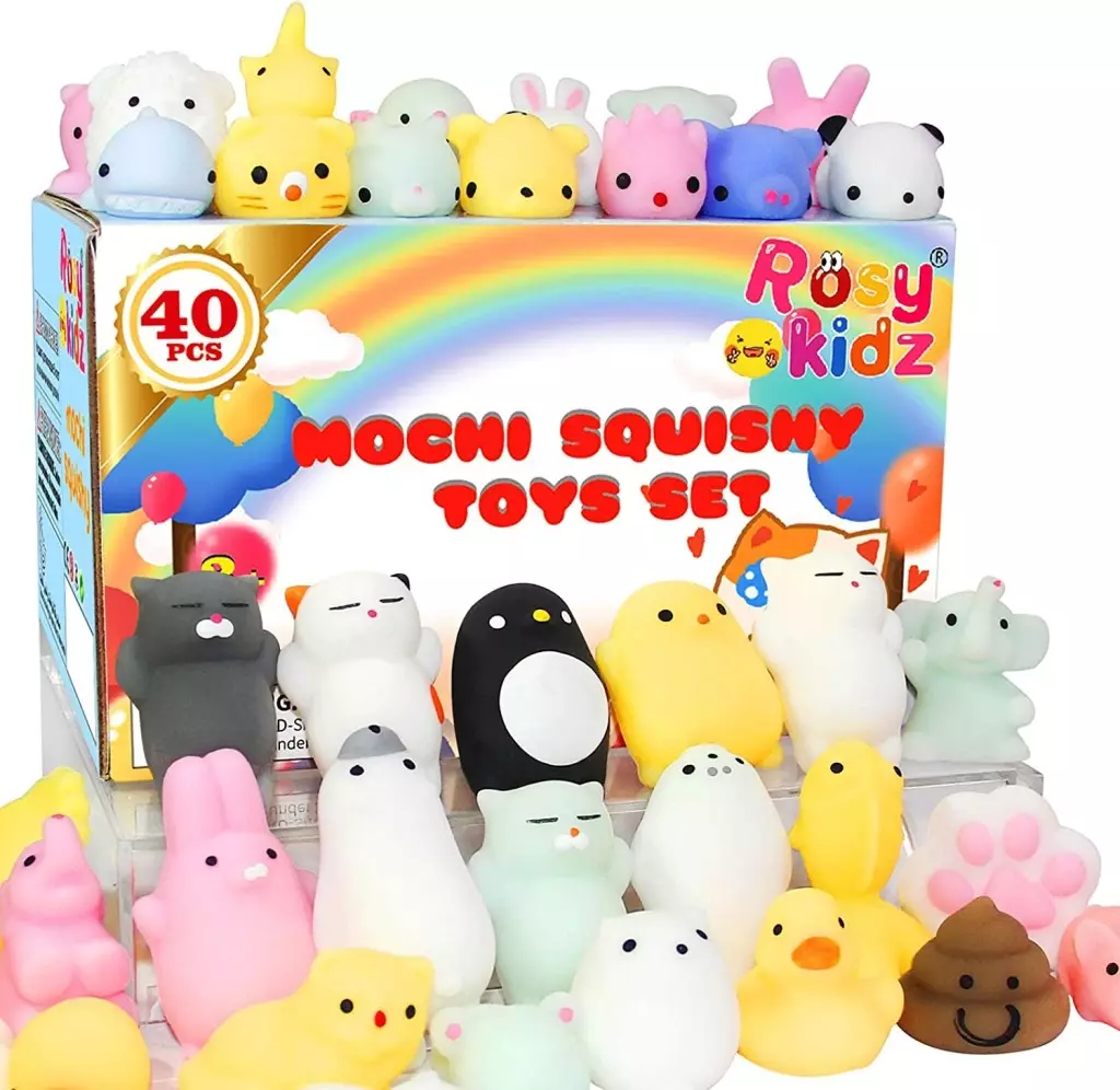 40-piraso na mochi squishy toy set, kakaibang prime day deal
