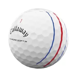 Bola golf lembut krom callaway, bola golf terbaik