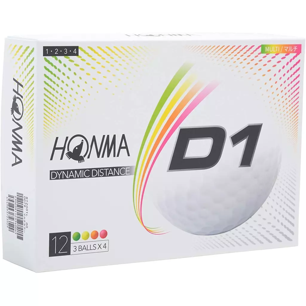 Bola golf Honma D1, bola golf terbaik