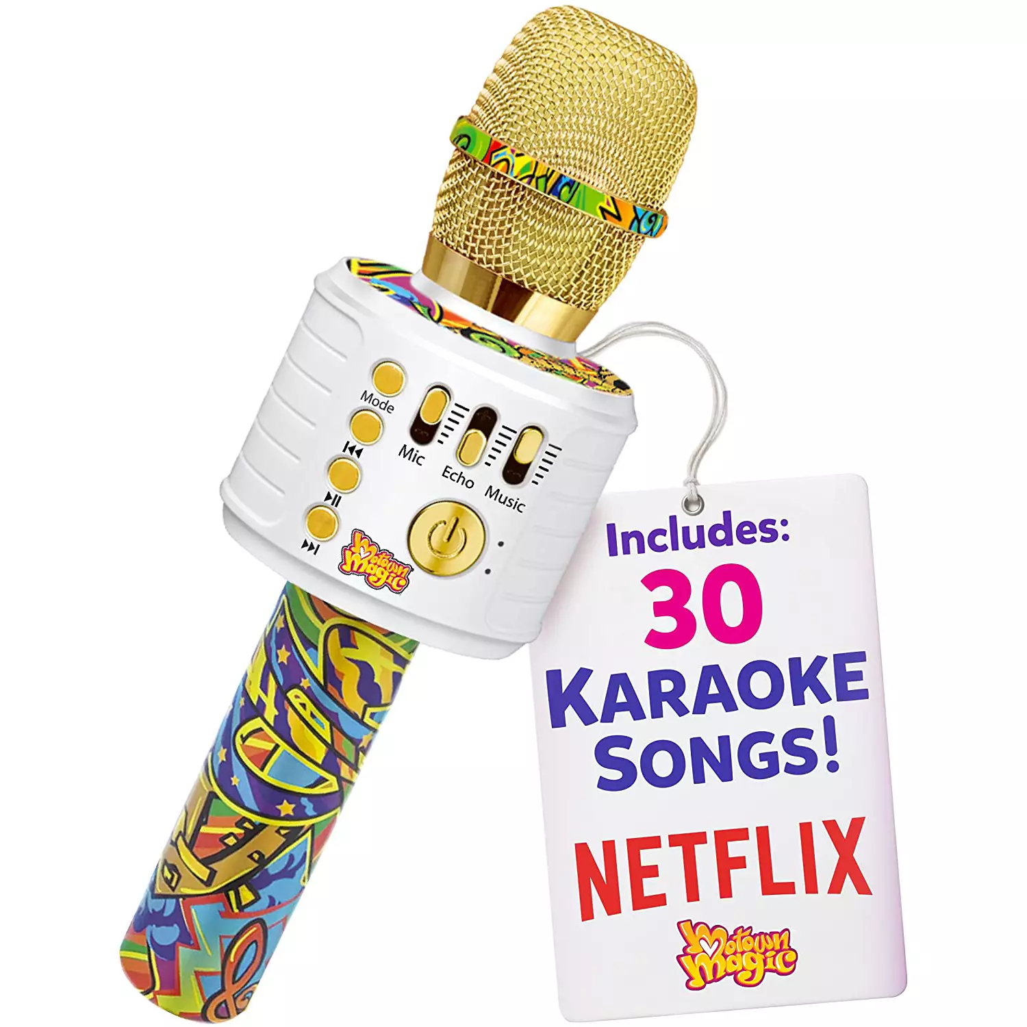 Move2Dlala iBluetooth Karaoke Microphone & MP3 Player