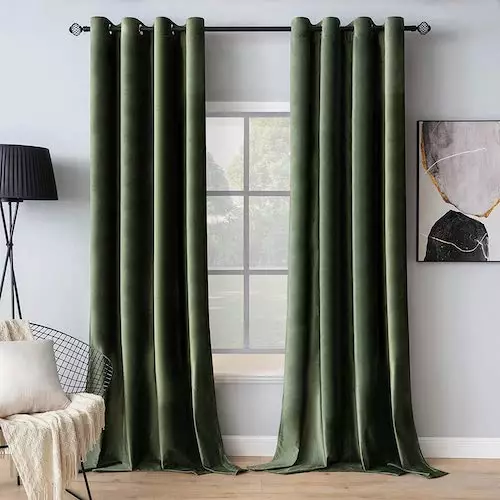 MIULEE Velvet Soundproof Curtains