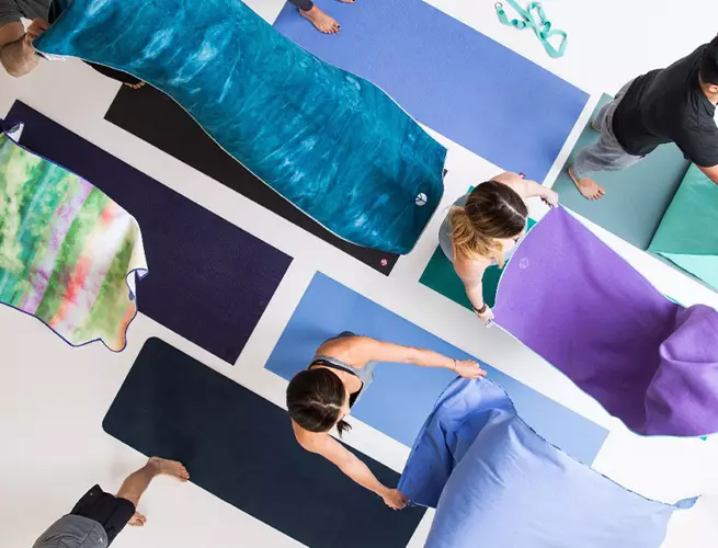 Handuk Matras Yoga Untuk Dihemat