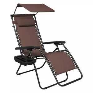 ផលិតផលជម្រើសដ៏ល្អបំផុត Folding Zero Gravity Outdoor Recliner Patio Lounge Chair