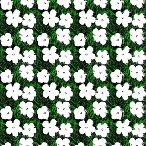 Andy Warhol x Flavour Paper Small Flowers Veggfóður á EZ Papes (1)