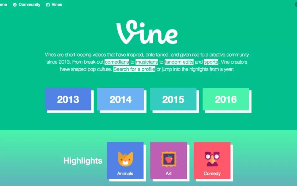 I-Vine Bug inokuthi iveze abasebenzisi '