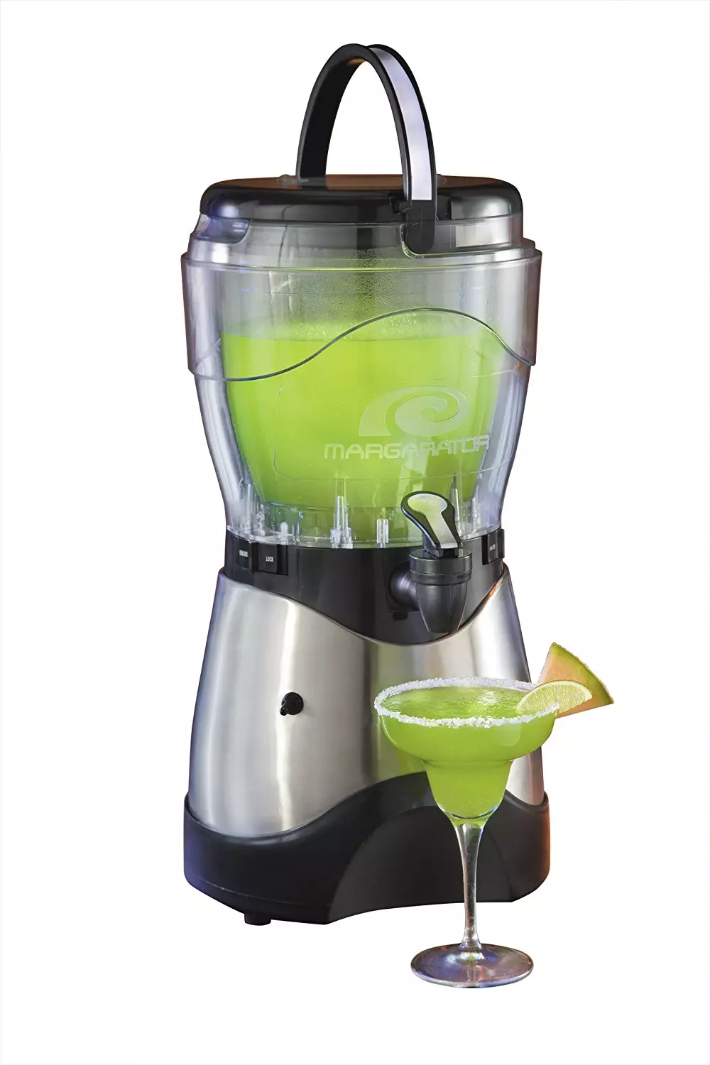 Nostalgia HSB590 1 Qalon Paslanmayan Polad Marqarita və Slush Maker