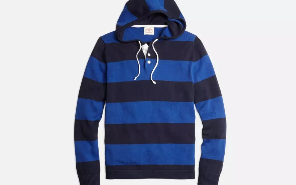 Brooks Brothers Rugby Hoodie