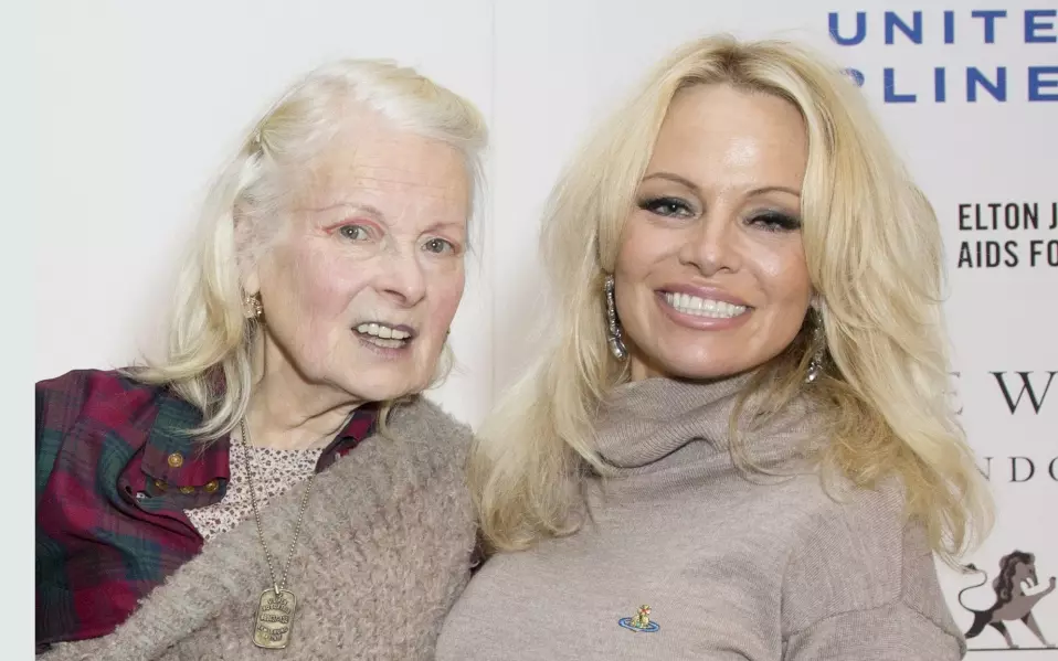 Vivienne Westwood Pamela Anderson