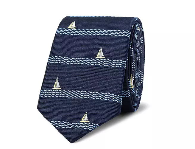 Thom Browne's Silk Sailboat Tie Is