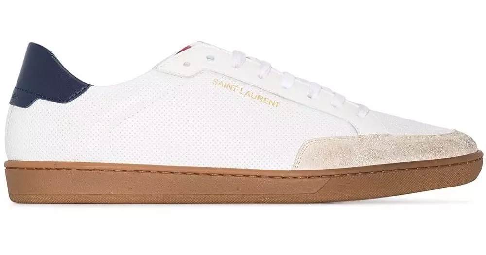 Adidași Saint Laurent Court Classic S10 cu panouri - cei mai buni adidași de designer