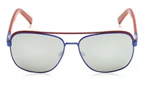 Gafas de sol Just Cavalli JC 655S 90A, azul/vermello