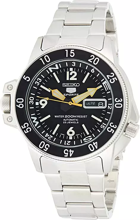 Seiko 5 Sports Stainless Steel Watch