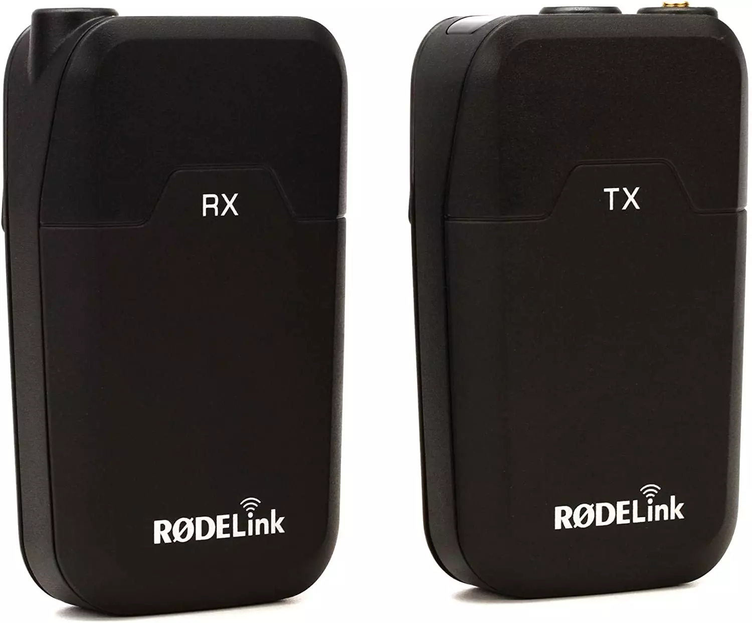 De RodeLink FM Digitale draadloze microfoonkit.