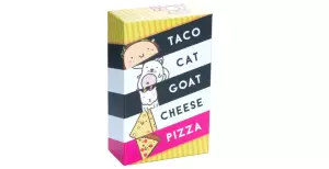 Lojë me letra picash djathi dhie Taco Cat