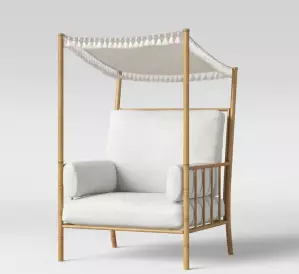 Calla Canopy Patio Accent Chair