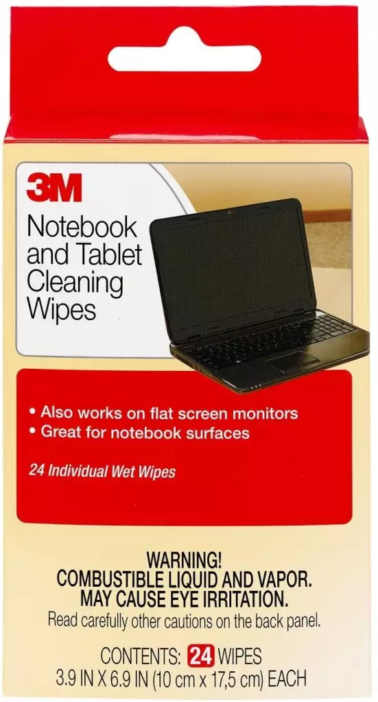 3M Notebook Écran Botzen Wipes